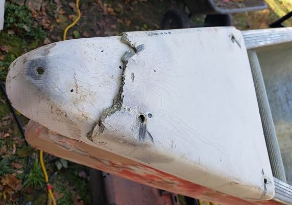 DIY Repairing Canoe Deck End Caps | So Easily Distracted